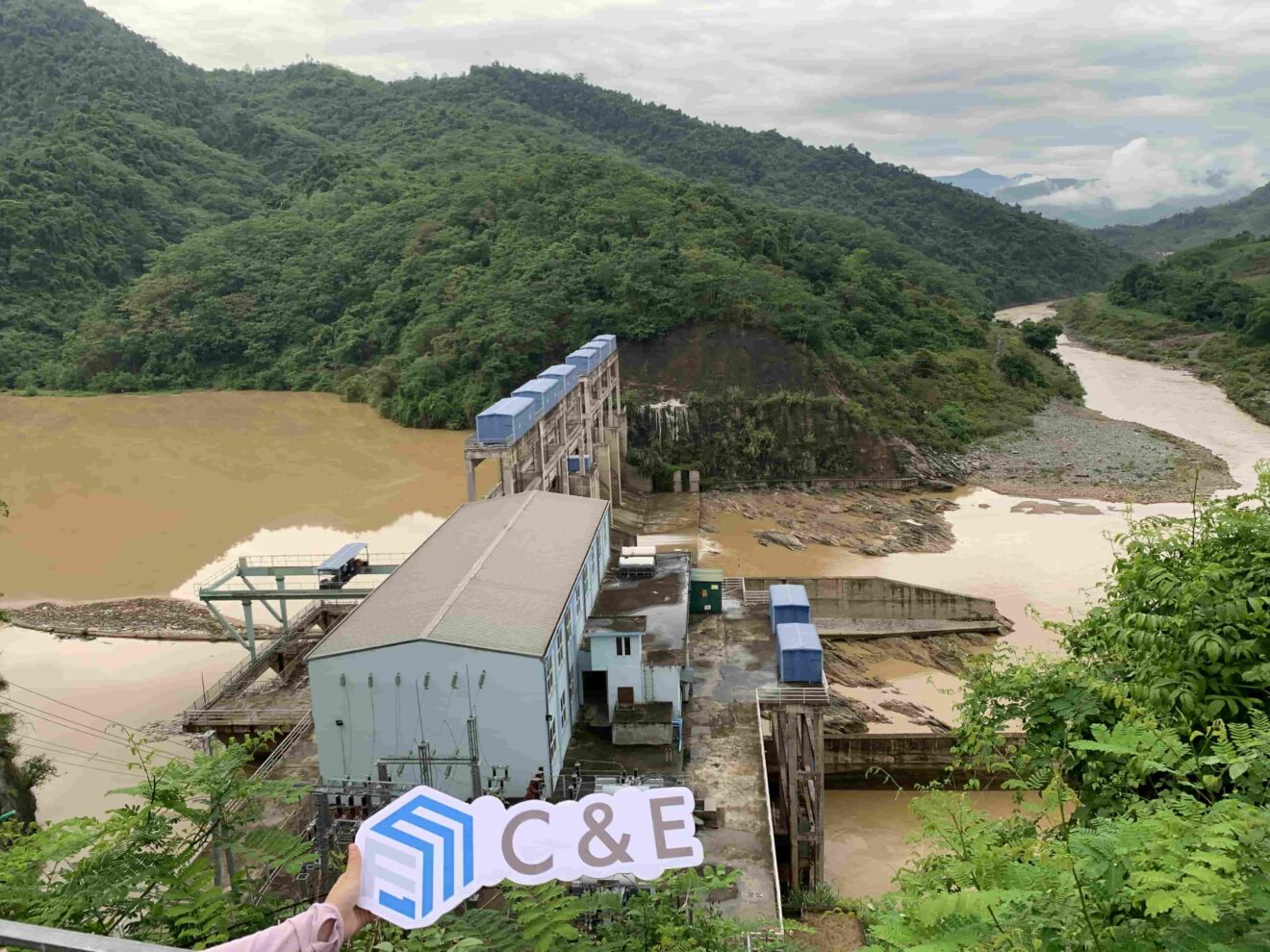 Hydropower station mine site selection in progress